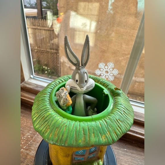 Warner Bros. | Other | Vintage 993 Bugs Bunny Popup Alarm Clock In ...